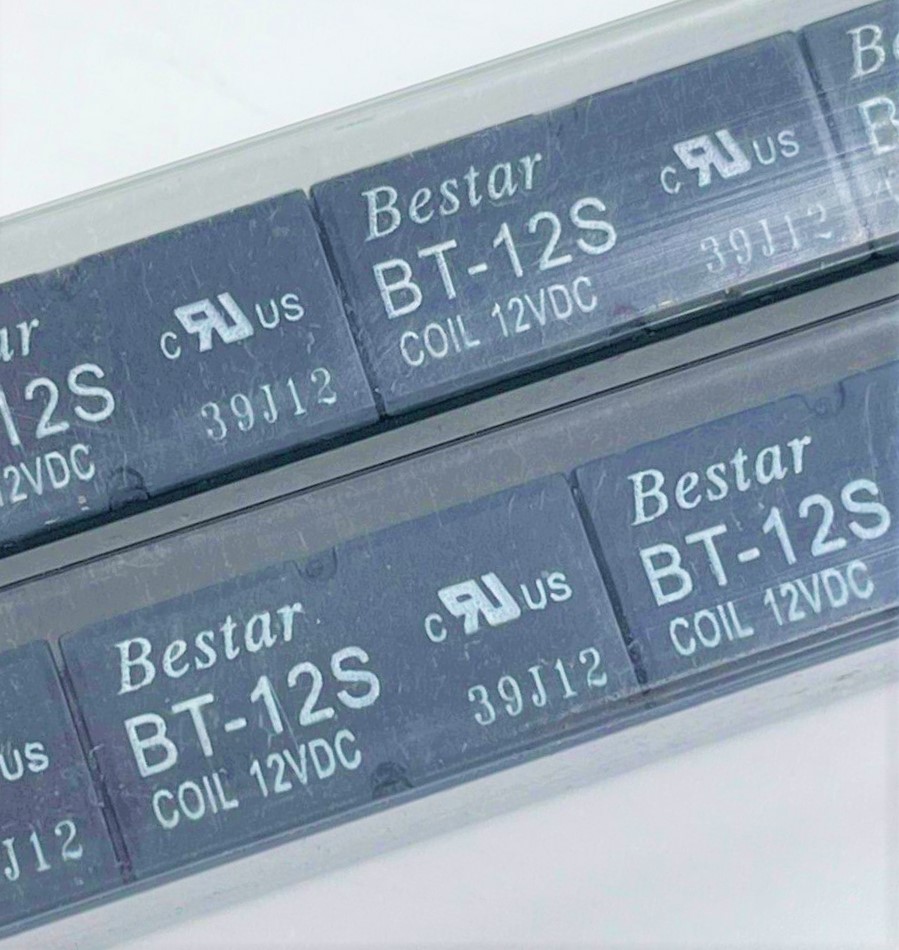 Bestar BT-12S relay 12VDC 1A 8PINS NEW - YouElectric