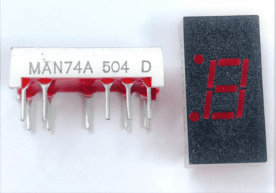 onsemi MAN74A Red LED Display - YouElectric