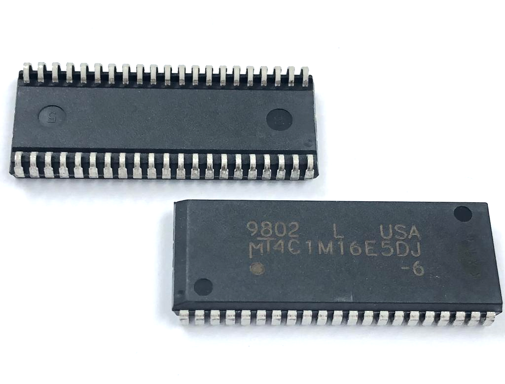 Micron MT4C1M16E5DJ-6 1MEG X 16 EDO DRAM 5V 42-Pin SOJ - YouElectric