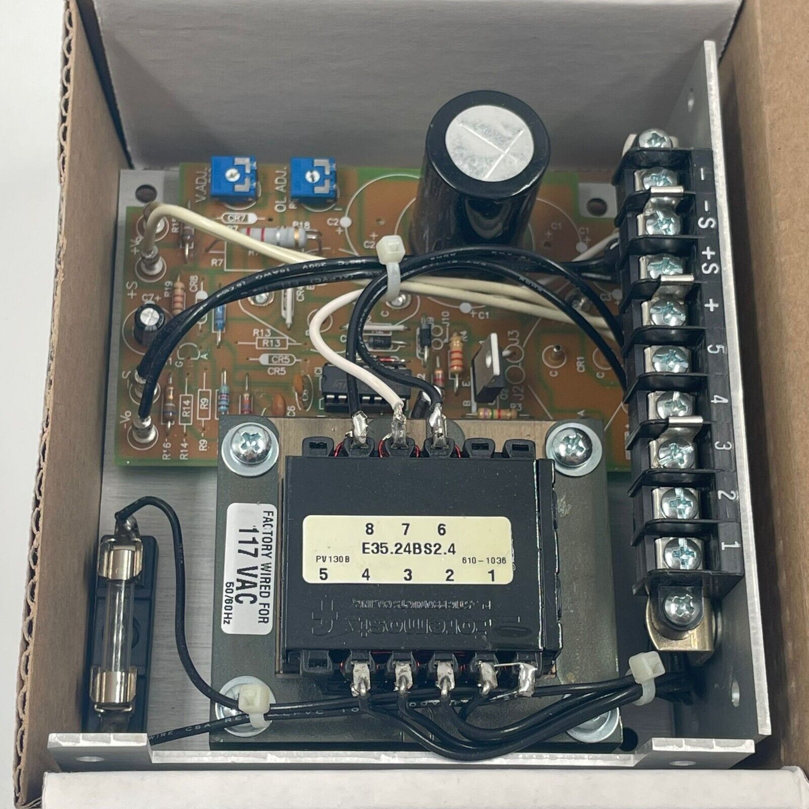Powervolt BVA-24BS2.4TF Power Supply 24VDC 2.4Amp New - YouElectric