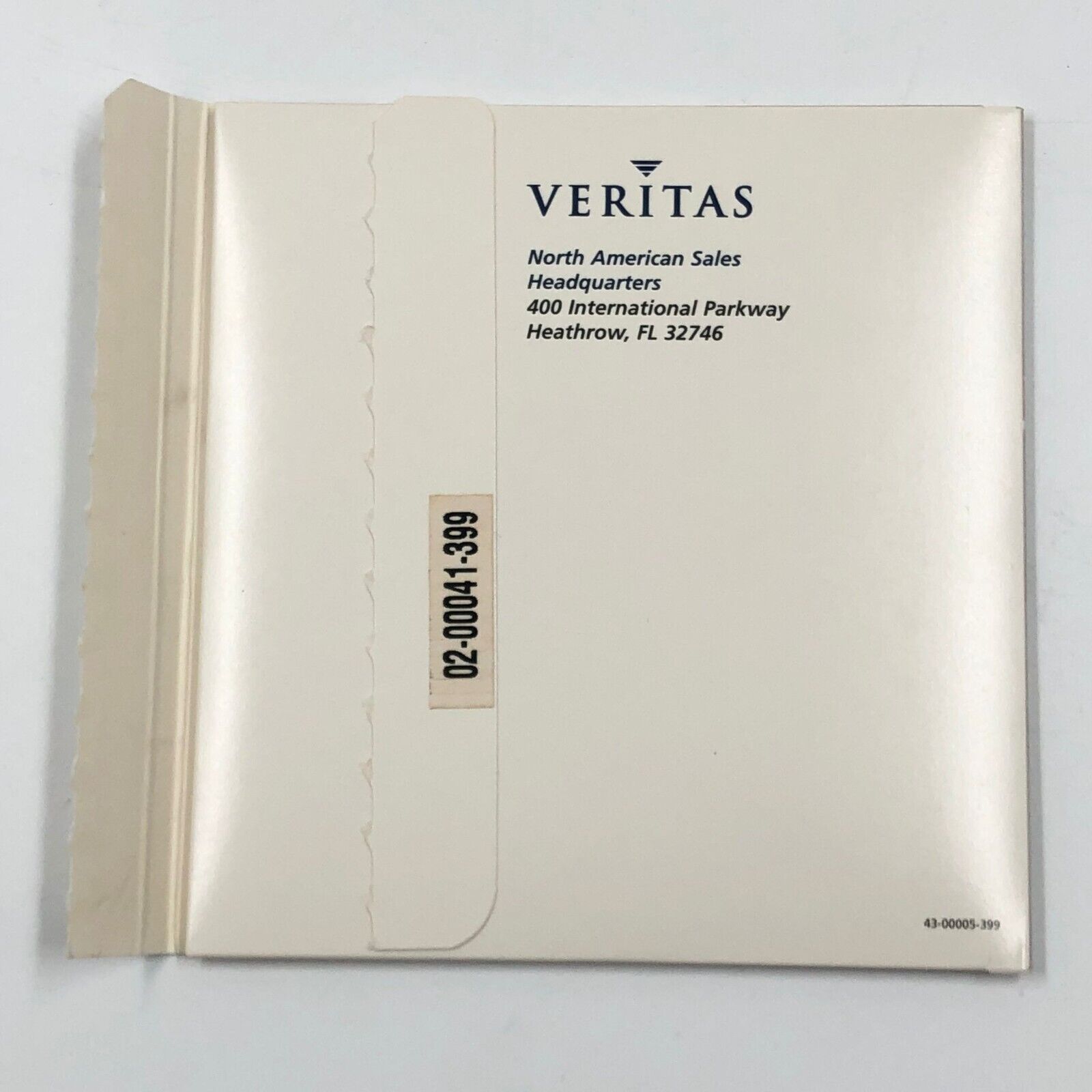 Veritas Backup Software Desktop CD's & Manual EXEC - YouElectric