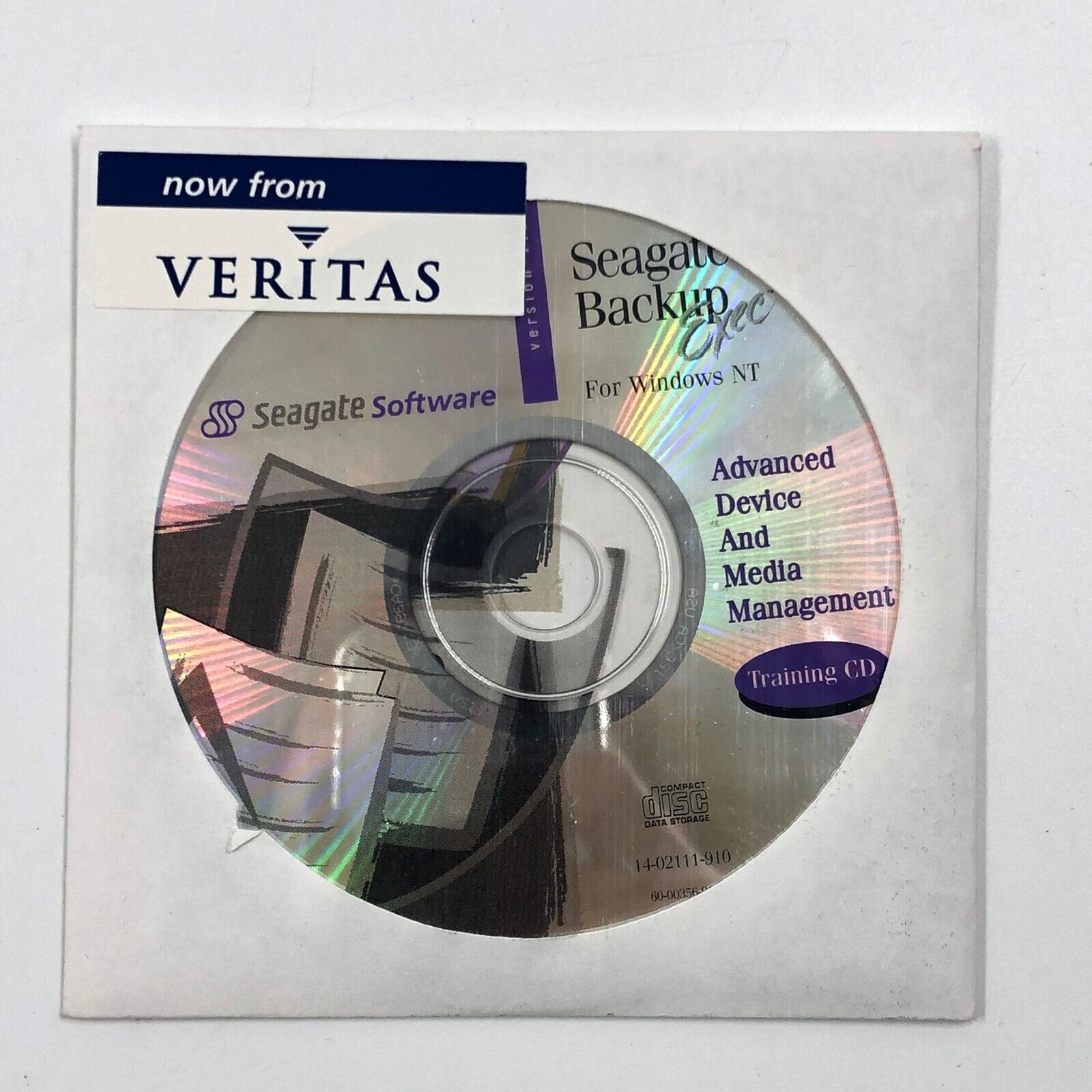 Veritas Backup Software Desktop CD's & Manual EXEC - YouElectric