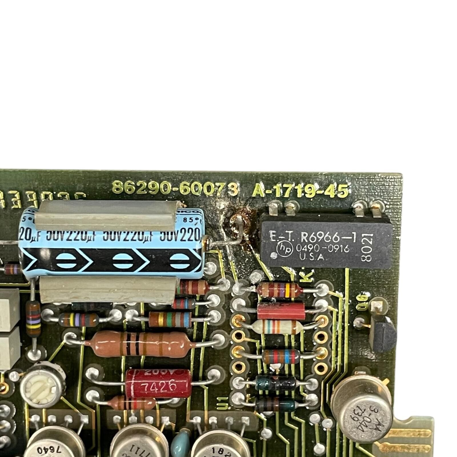 HP 86290B RF PLUG-IN 2.0-18.6 GHz CIRCUIT BOARD P/N 86290-60073 ...